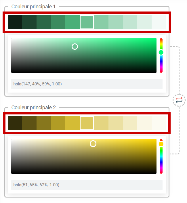 Ajoutez de la couleur à votre site internet grâce aux palettes de couleurs
